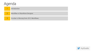 WF 101 - SharePoint Designer 2013 Workflows: An Introduction | PPT