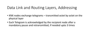 KNX and zigbee presentation for IOT relp | PPTX