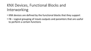 KNX and zigbee presentation for IOT relp | PPTX