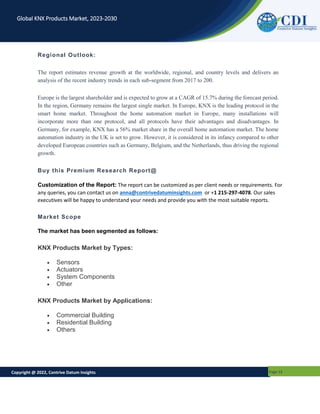 KNX Products Market.pdf | Databases | Computer Software and Applications