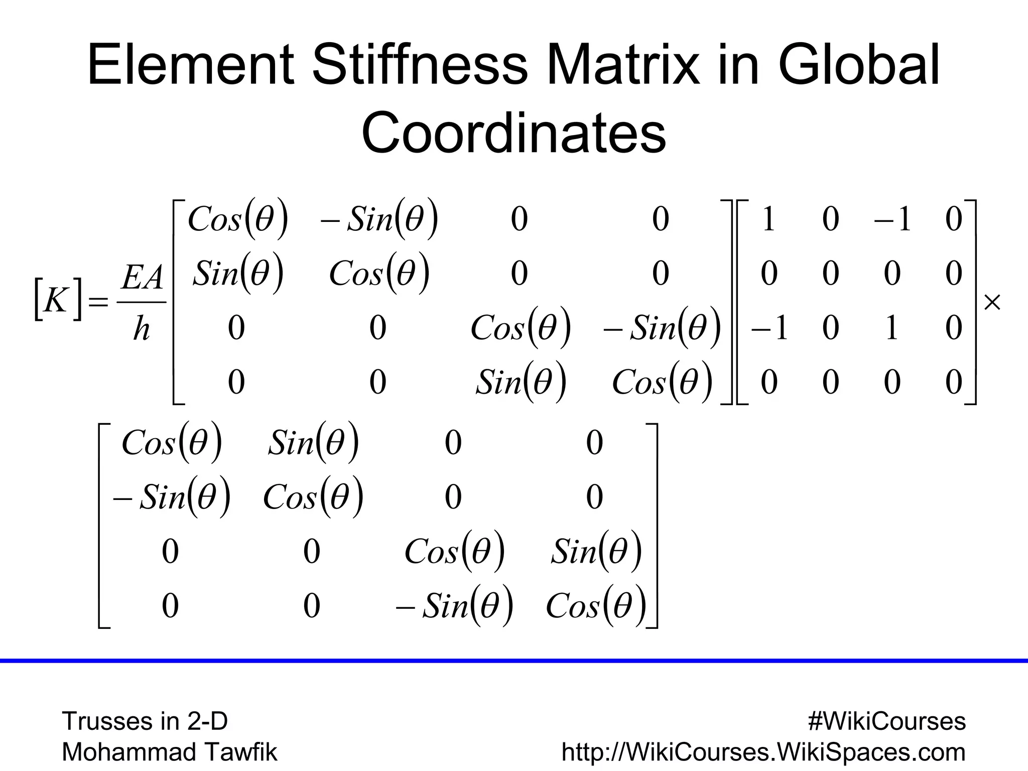 Finite Element for Trusses in 2-D | PDF | Web Design and HTML | Internet