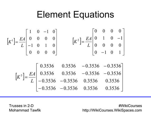 Finite Element for Trusses in 2-D | PDF | Web Design and HTML | Internet