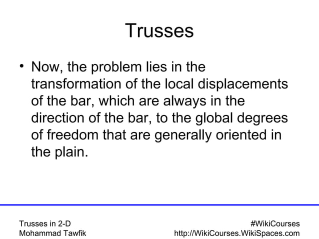 Finite Element for Trusses in 2-D | PDF | Web Design and HTML | Internet