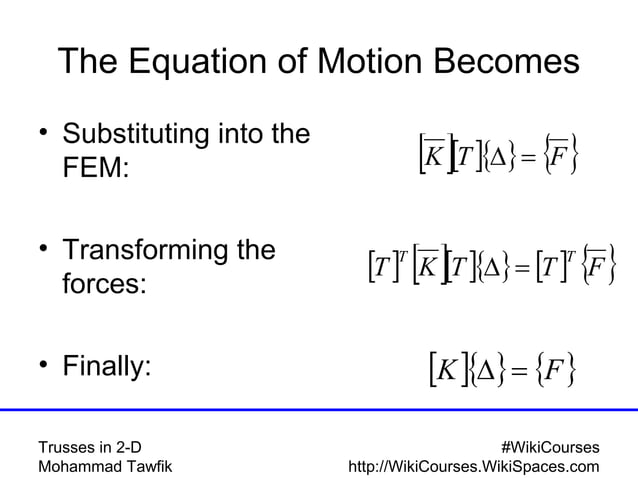 Finite Element for Trusses in 2-D | PDF | Web Design and HTML | Internet