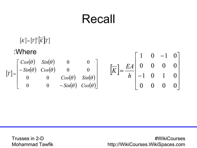 Finite Element for Trusses in 2-D | PDF | Web Design and HTML | Internet
