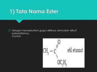 Presntasi Kimia Organik | PPTX