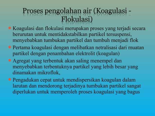 Koagulasi dan-flokulasi (1) | PPT