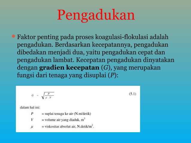 Koagulasi dan-flokulasi (1) | PPT