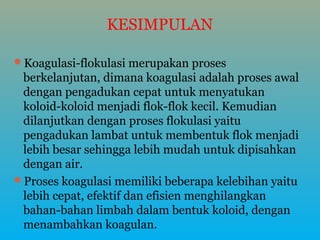 Koagulasi dan-flokulasi (1) | PPT