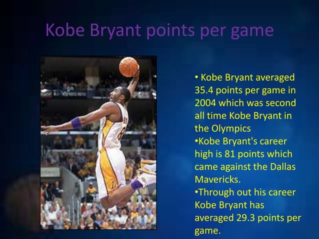 Kobe Bryant | PPTX | Basketball | Sports