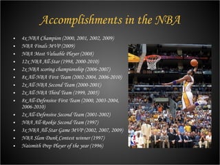 Kobe bryant presentation 2 | PPT