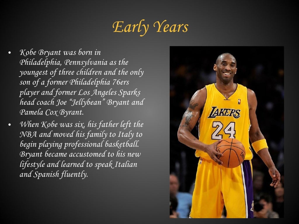Kobe bryant presentation 2