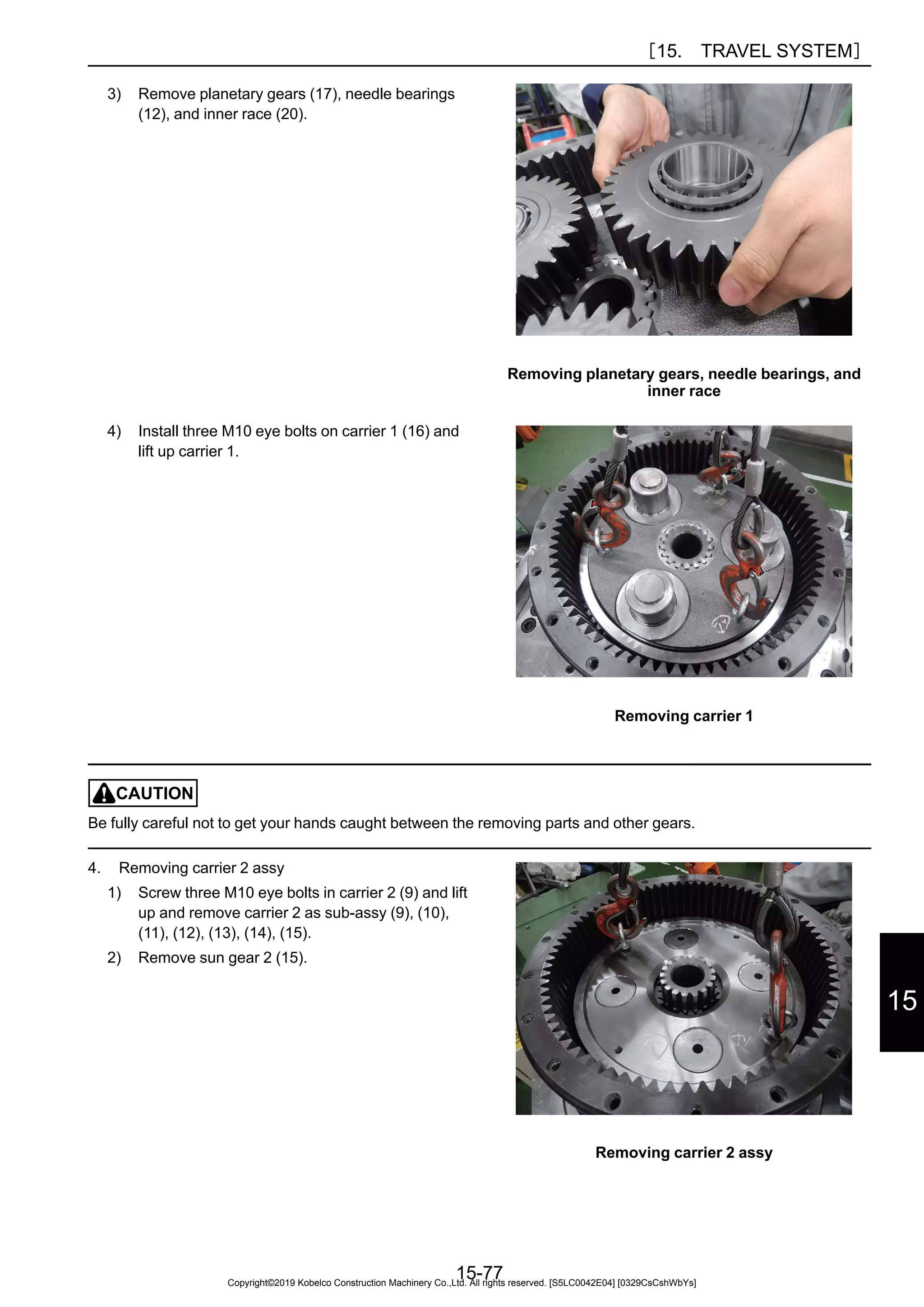 Kobelco sk380 xdlc 10 hydraulic excavator service repair manual | PDF