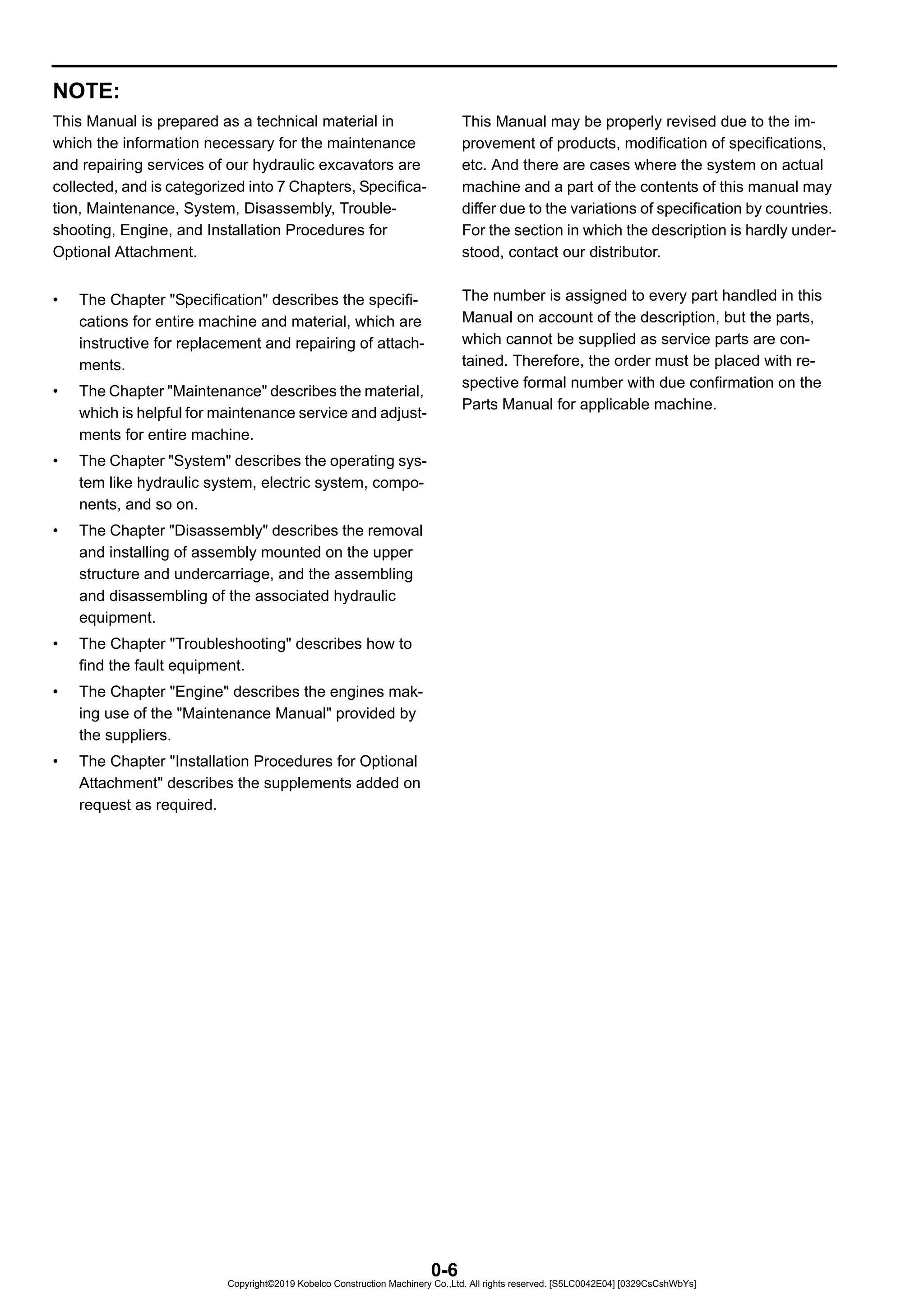 Kobelco sk380 xdlc 10 hydraulic excavator service repair manual | PDF