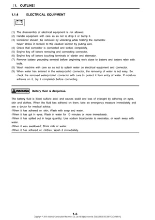 Kobelco sk75 8 hydraulic excavator service repair manual | PDF