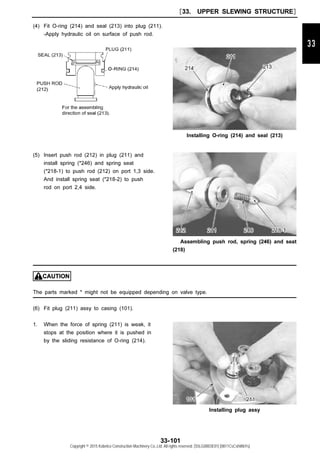 Kobelco sk75 8 hydraulic excavator service repair manual | PDF