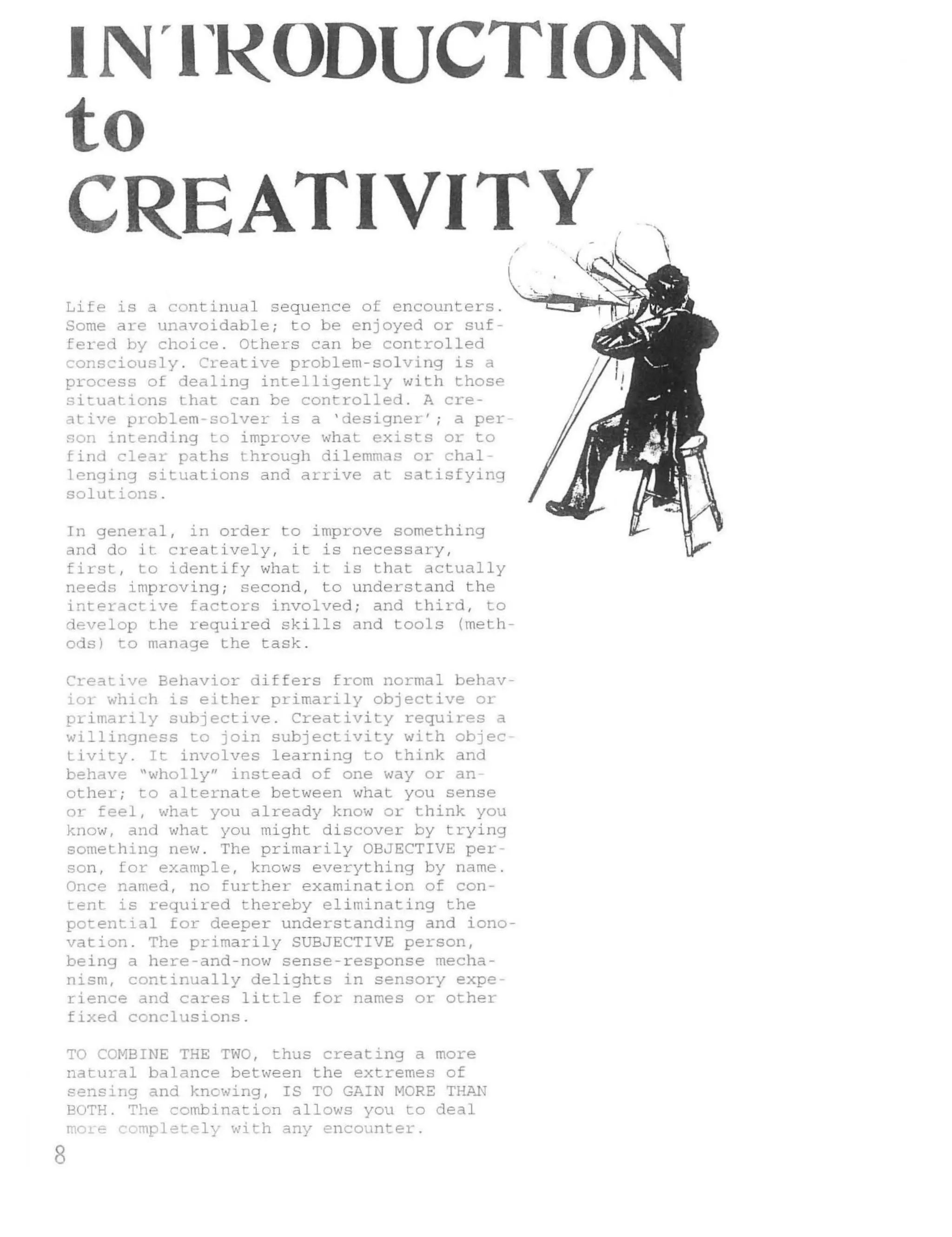 Koberg, Don And Bagnall, Jim (1971). The Universal Traveler. A Soft ...