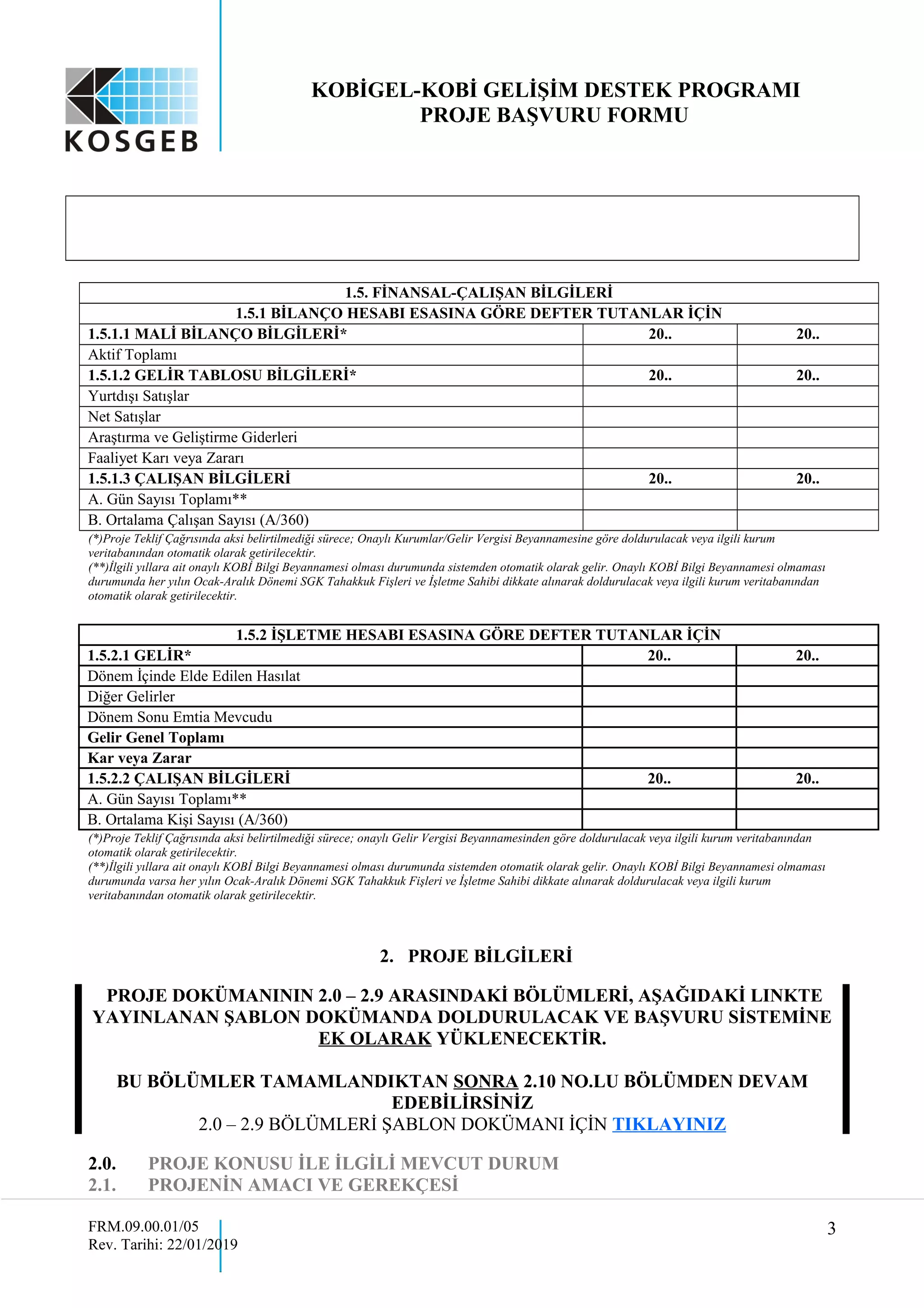 Kobigel kobi gelisim-destek_programi_proje_basvuru_formu | DOC