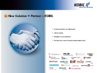 KOBIL - We secure the internet | PPT