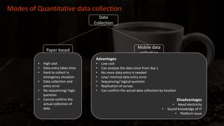 Kobotoolbox: Most powerful quantitative data collection tool | PPTX