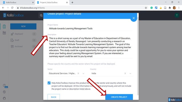 Kobotoolbox Data Collection Tool Research Tool Pdf Technology