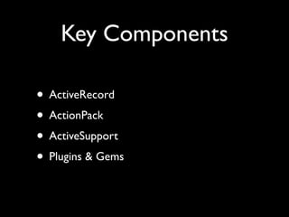 Introduction to Rails | KEY