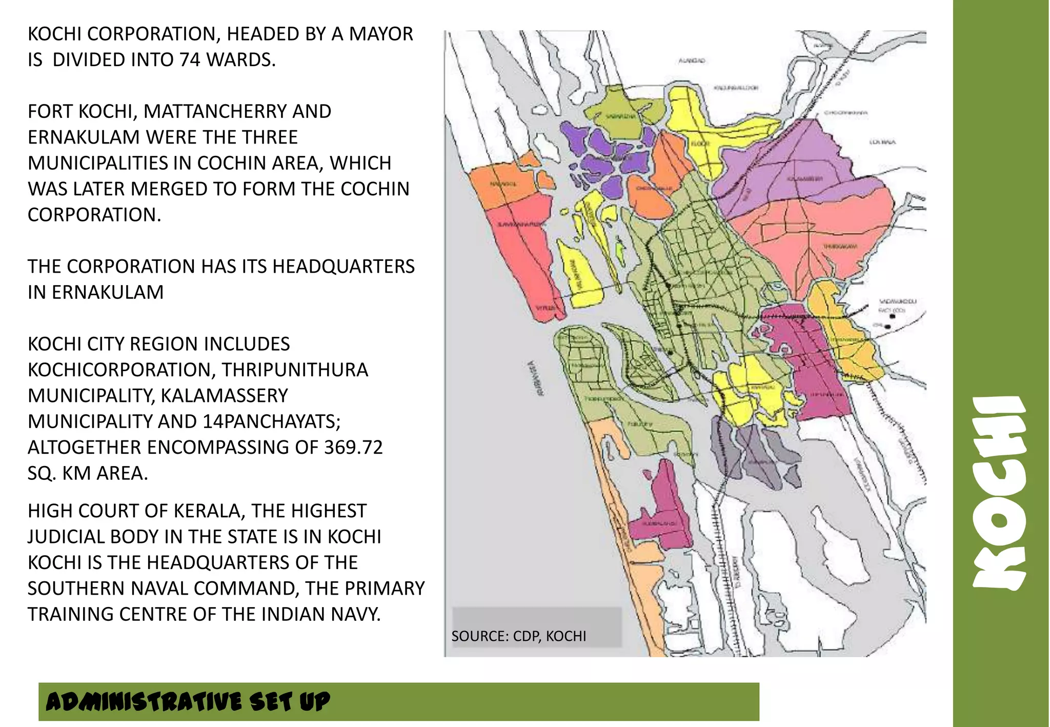 Kochi city study(intro, history, demography, infrastructure, economy ...