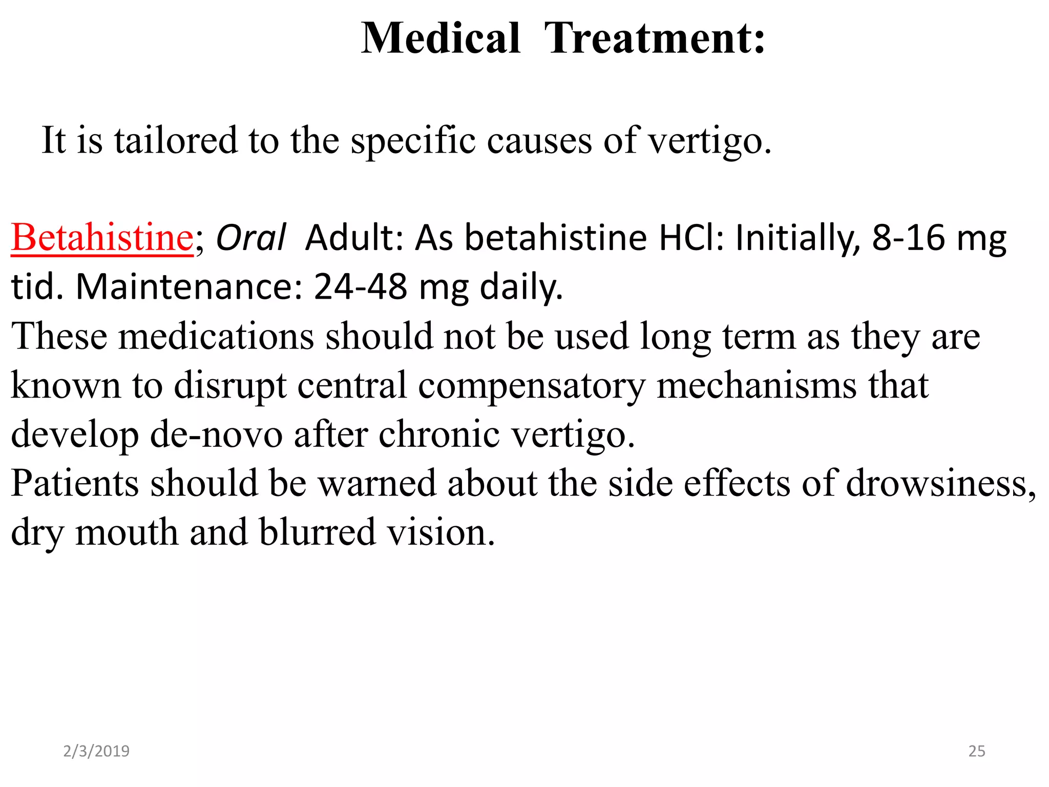 APPROACH TO VERTIGO | PPTX
