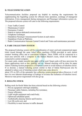 Kochi Metro Rail Project.doc