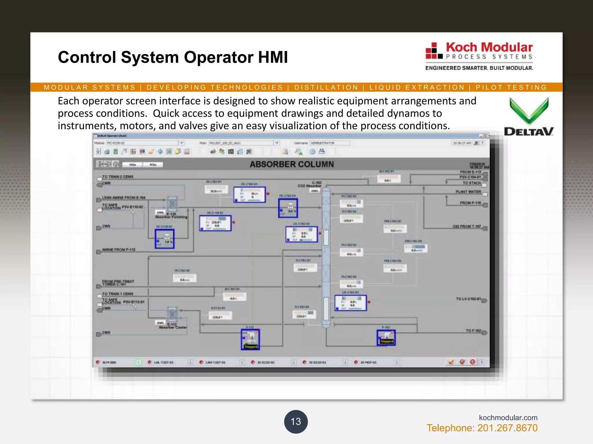 Koch Modular - Automation and Control System Capabilities | PPT