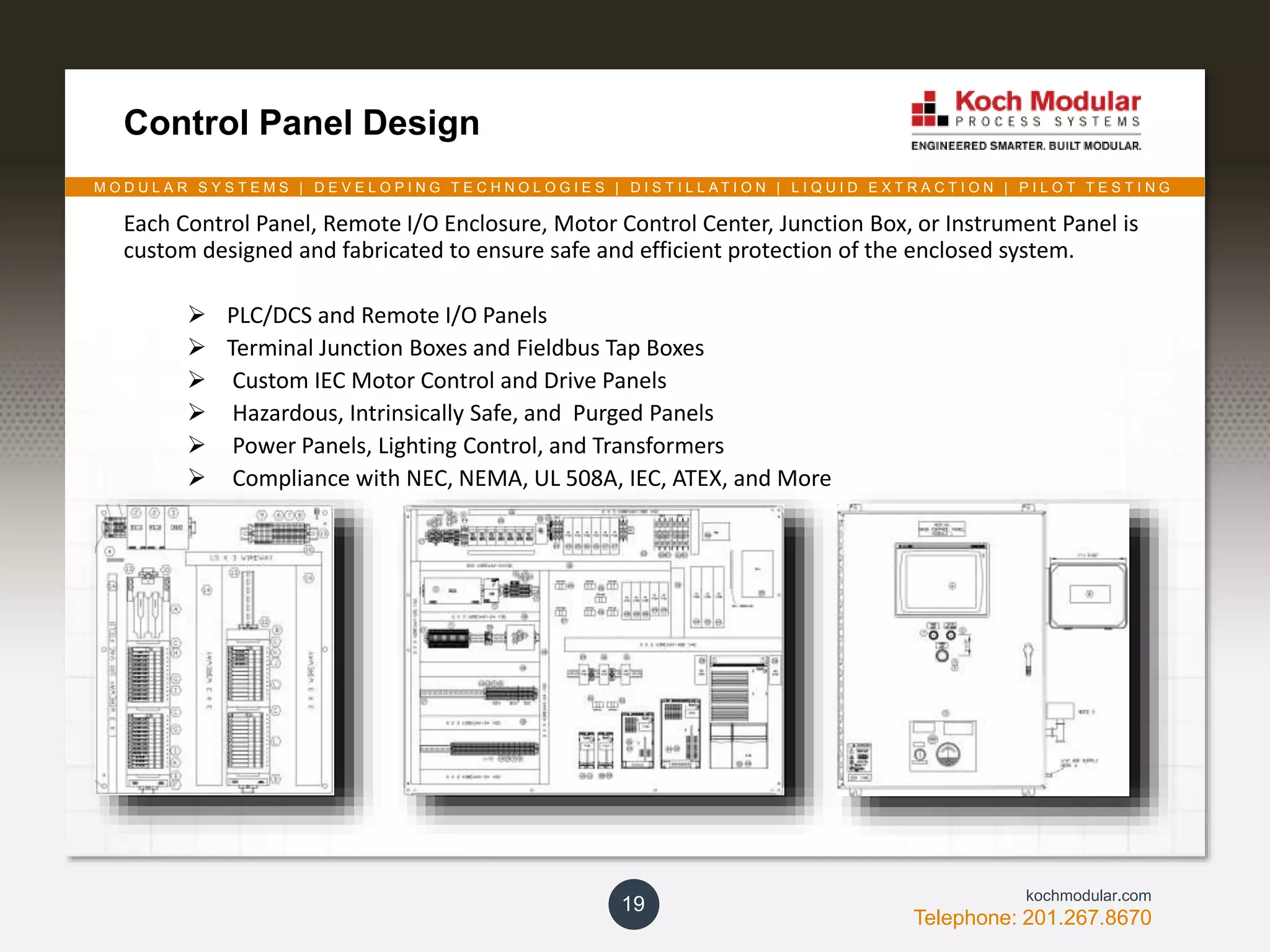 Koch Modular - Automation and Control System Capabilities | PPT