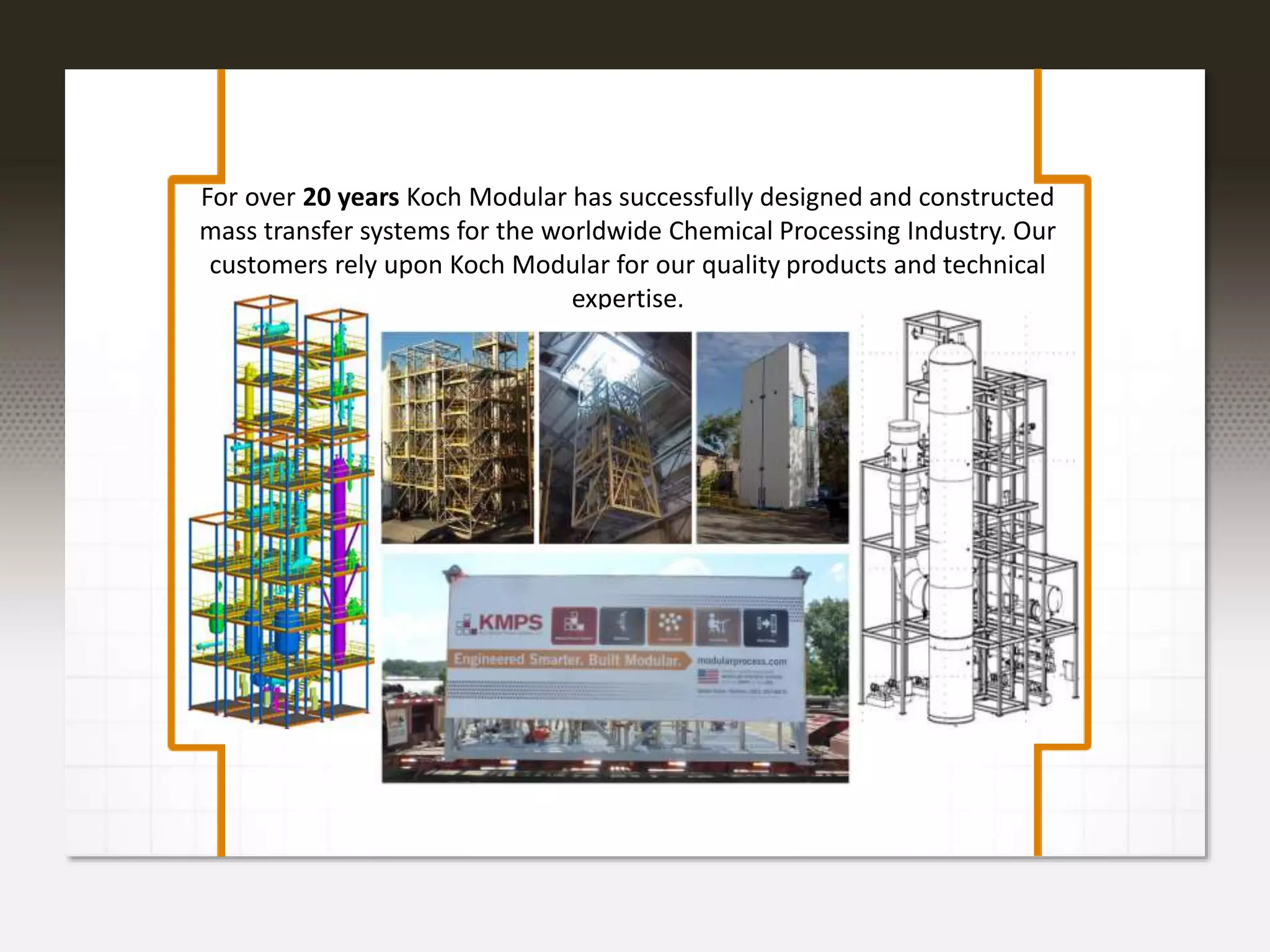 Koch Modular - Automation and Control System Capabilities | PPT