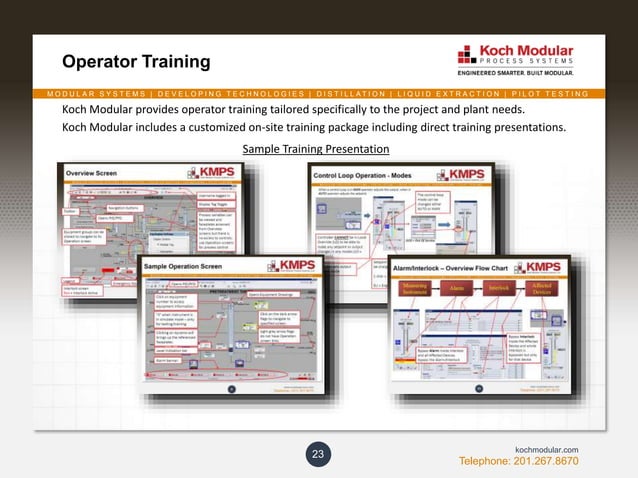 Koch Modular - Automation and Control System Capabilities | PPT