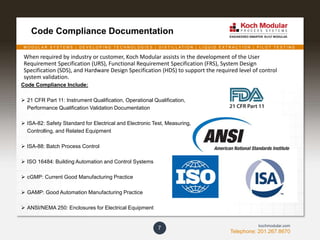 Koch Modular - Automation and Control System Capabilities | PPT