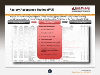 Koch Modular - Automation and Control System Capabilities | PPT