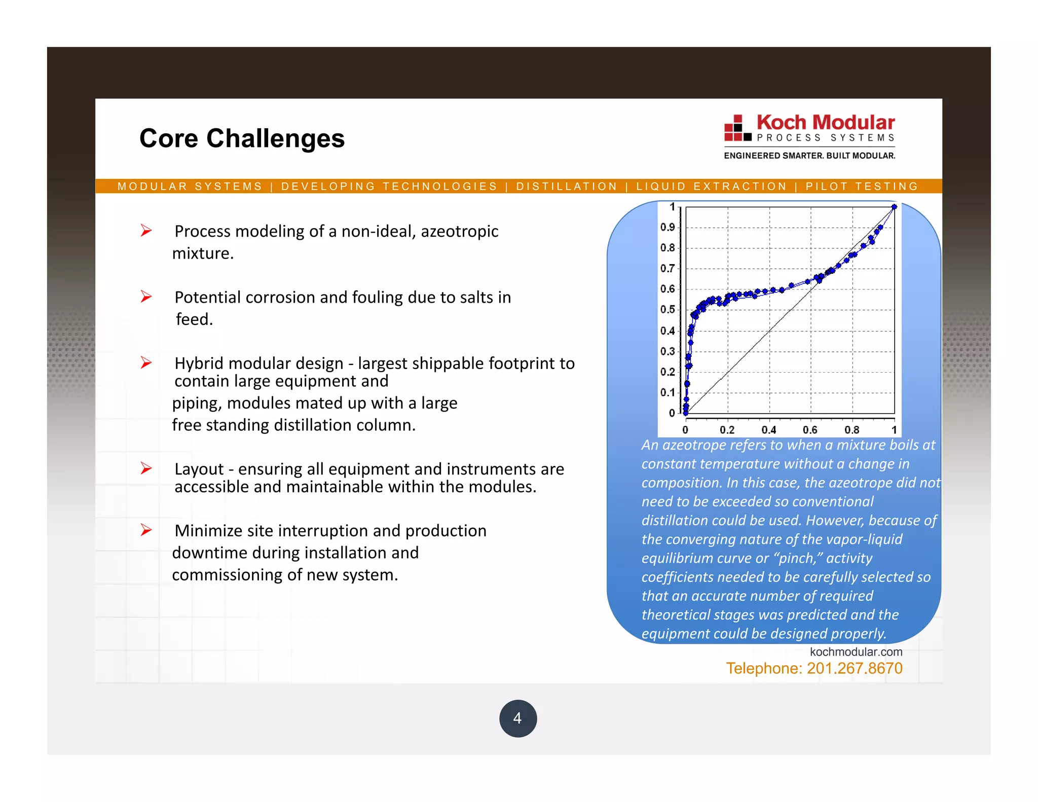 Case Study: Modular Distillation System to Recover Spent Solvents | PDF