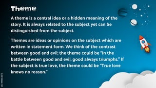 Setting, Plot, conflict, and point of view | PPTX