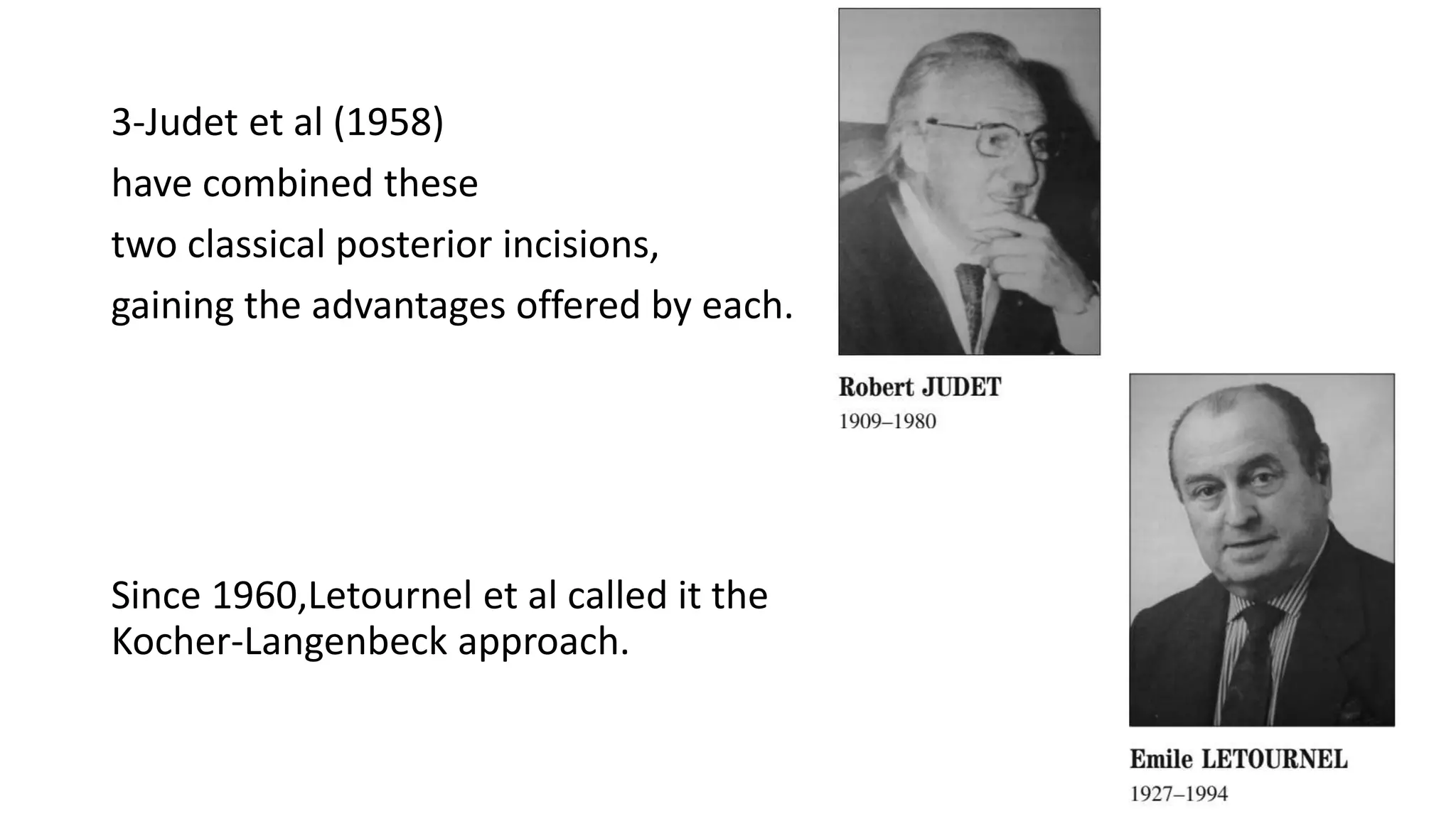 Kocher-Langenbeck acetabular approach | PPTX