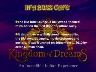 Kingdom of dreams gurgaon | PPTX