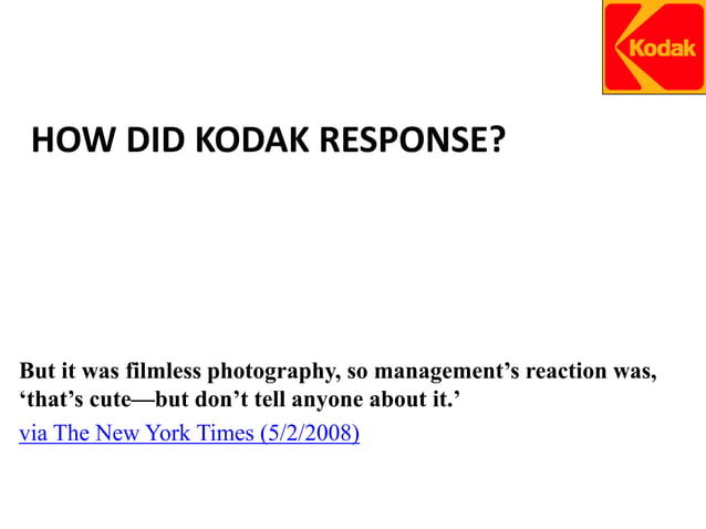 Rise and fall of Kodak | PPTX