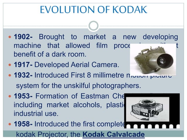 Kodak | PPTX | Cameras and Camcorders | Consumer Electronics