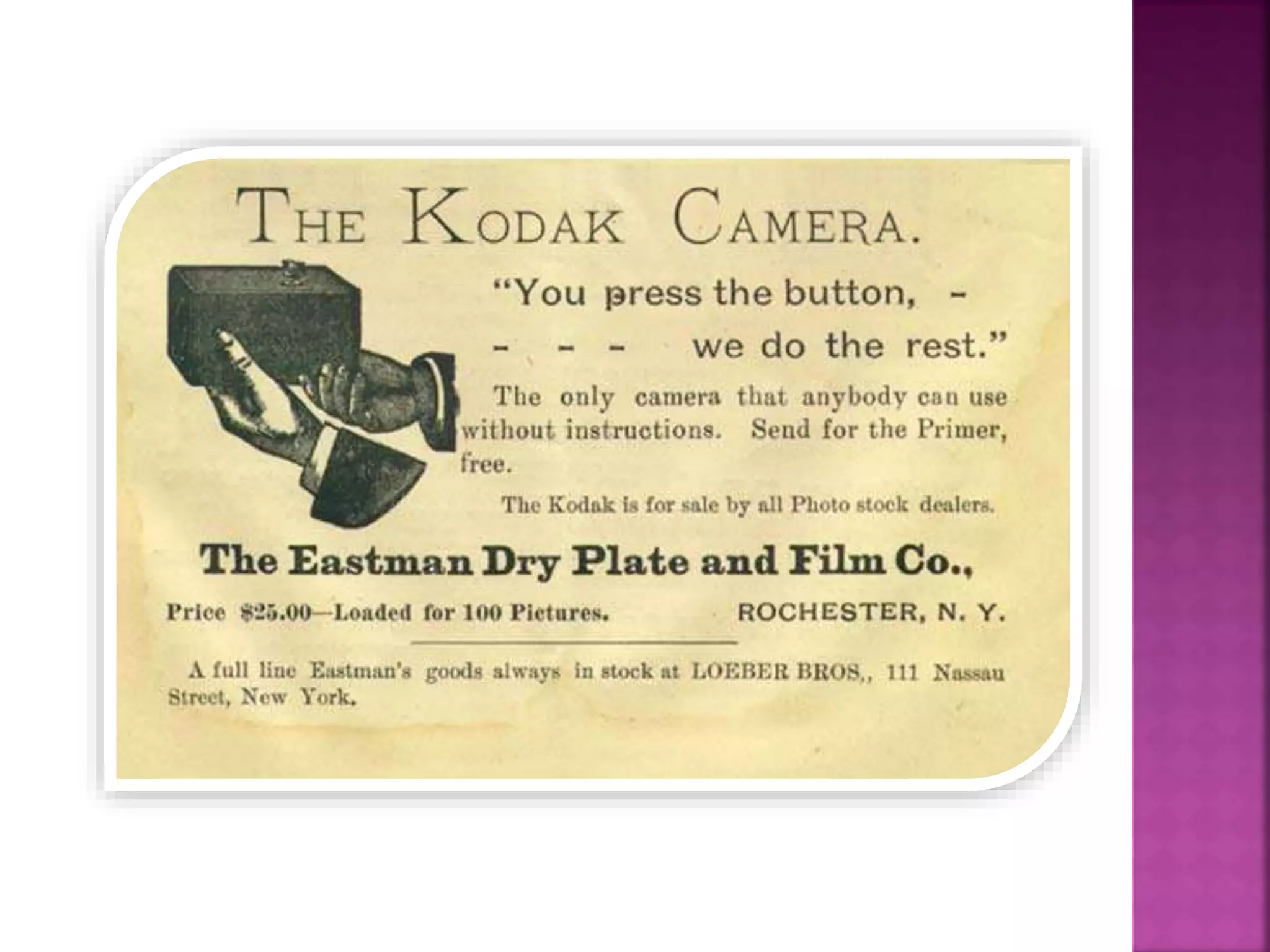 The Rise and Fall of Kodak Empire | PPTX