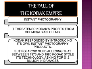 The Rise and Fall of Kodak Empire | PPTX