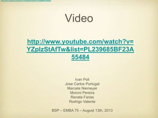 Kodak BSP EMBA 75 | PPTX