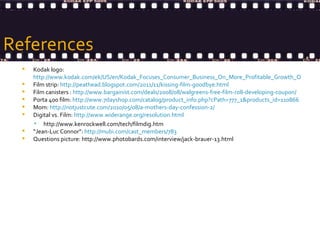 Kodak Marketing Presentation | PPT