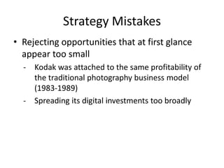 Kodak case analysis | PPTX