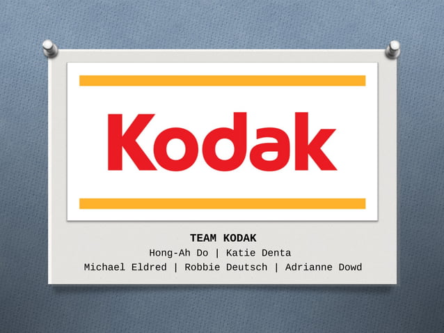 Kodak Ad Campaign | PPT