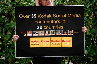 Kodak Presentation Social Media World Middle East | PDF