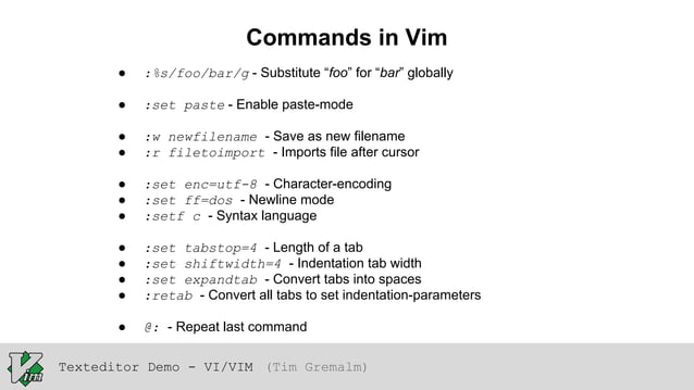 Kodar-lan - Text and editors Vi/Vim (2013-06-15) | PDF