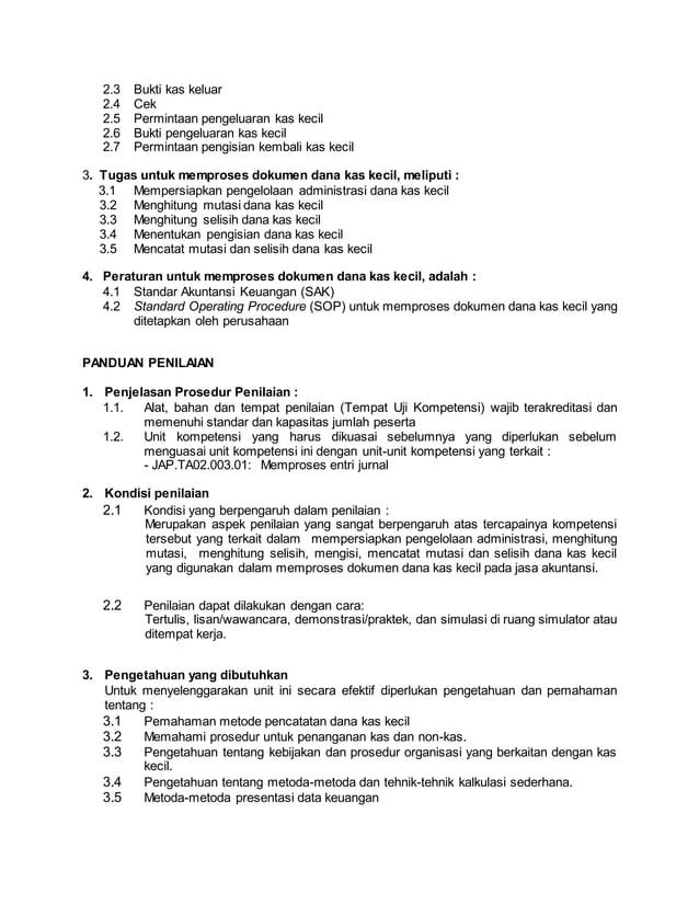 Kode unit-jap.ta02.001.01